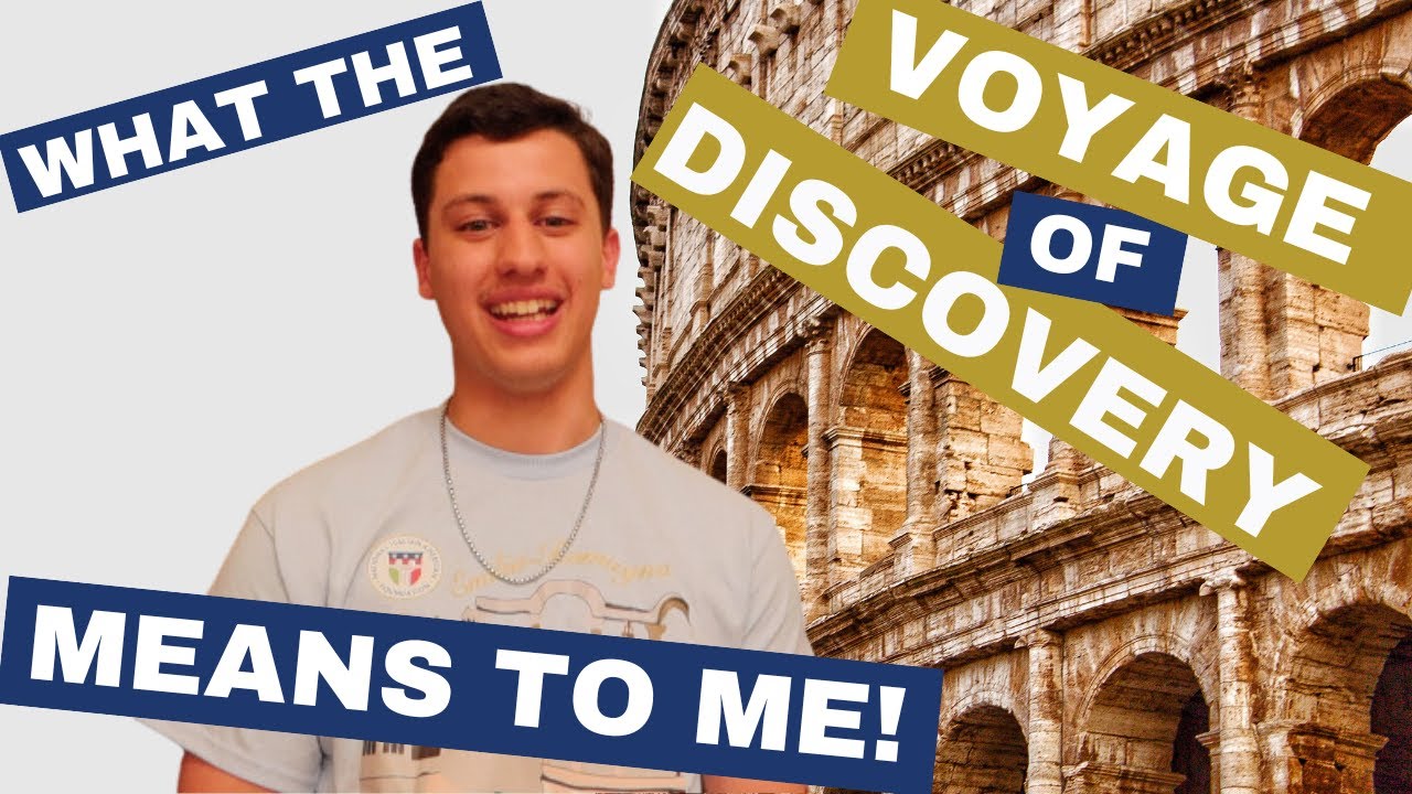 Sam Orseno's first time in Italy with the Voyage of Discovery! - YouTube