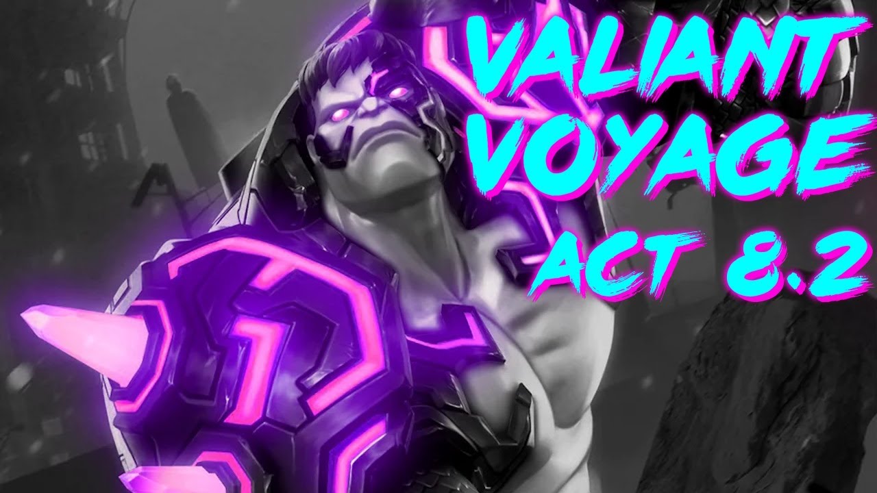 🔴 Valiant Voyage // Act 8.2 Completion // Marvel: Contest of Champions ...