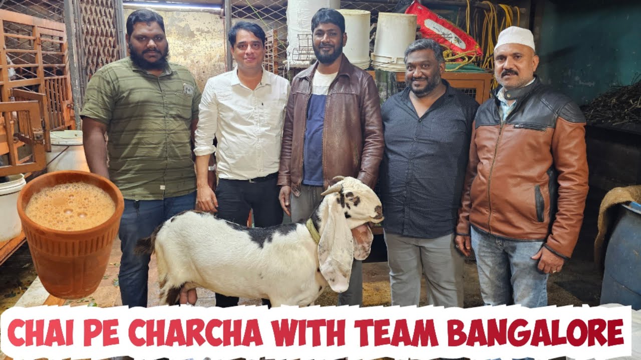 Chai pe Charcha with King Kabeer Bhai & Team Bangalore. Big Ear Goats ...