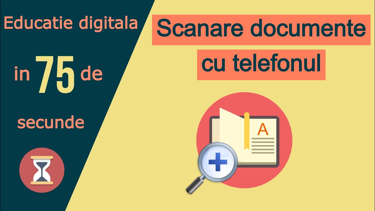Scanare documente, facturi, notite cu telefonul si salvare ca pdf - YouTube