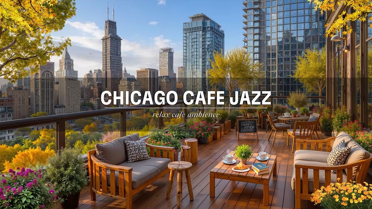 Autumn Morning Jazz Café in Chicago – Enjoy Coffee, Cozy Vibes and a ...