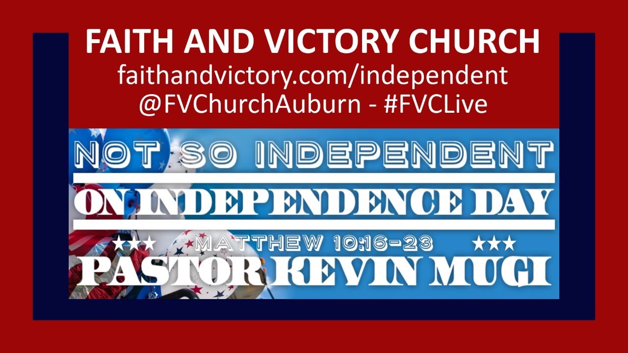 Not So Independent On Independence Day - Matthew 10:16-23 - Pastor ...