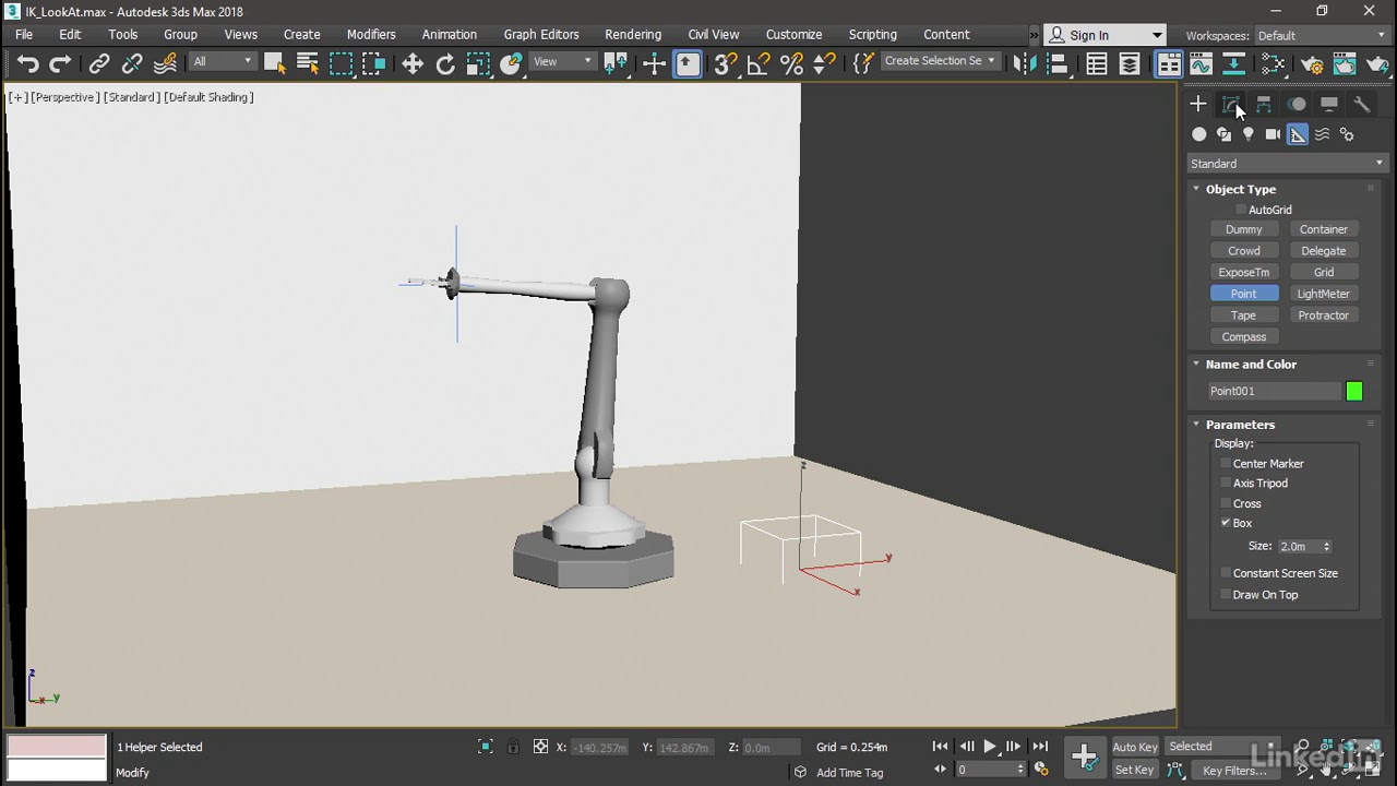 06 Mechanical rigging with IK and the LookAt controller - YouTube