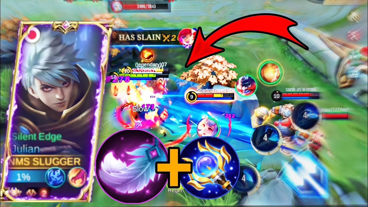 BUFFED JULIAN MAGIC BURST DAMAGE ~ ROAD TO TOP GLOBAL JULIAN - YouTube