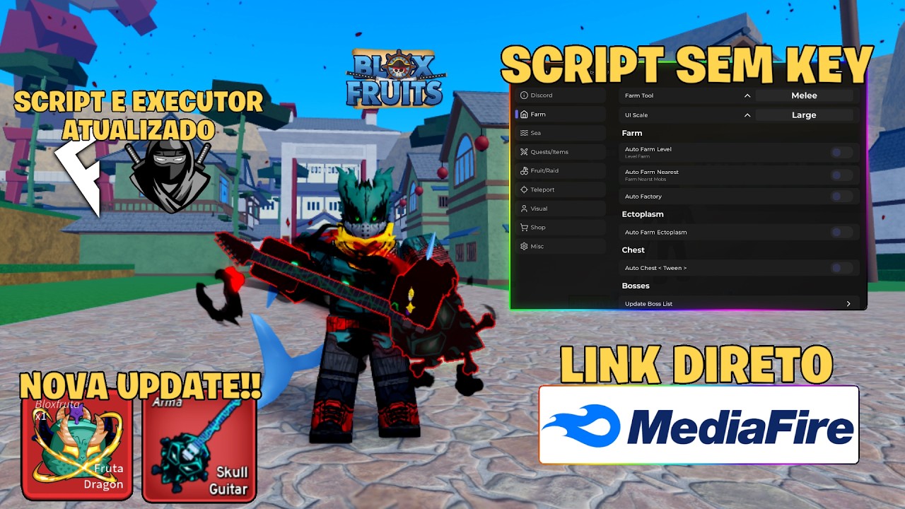 UPDATE DRAGON! 🐉 Executor DELTA, FLUXUS, ARCEUS e CODEX + SCRIPT ...