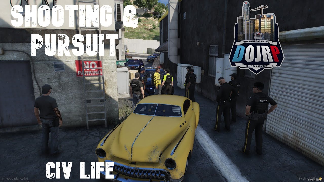 DOJRP | Shooting & Pursuit | Ep. 7 | GTA5 RP - YouTube