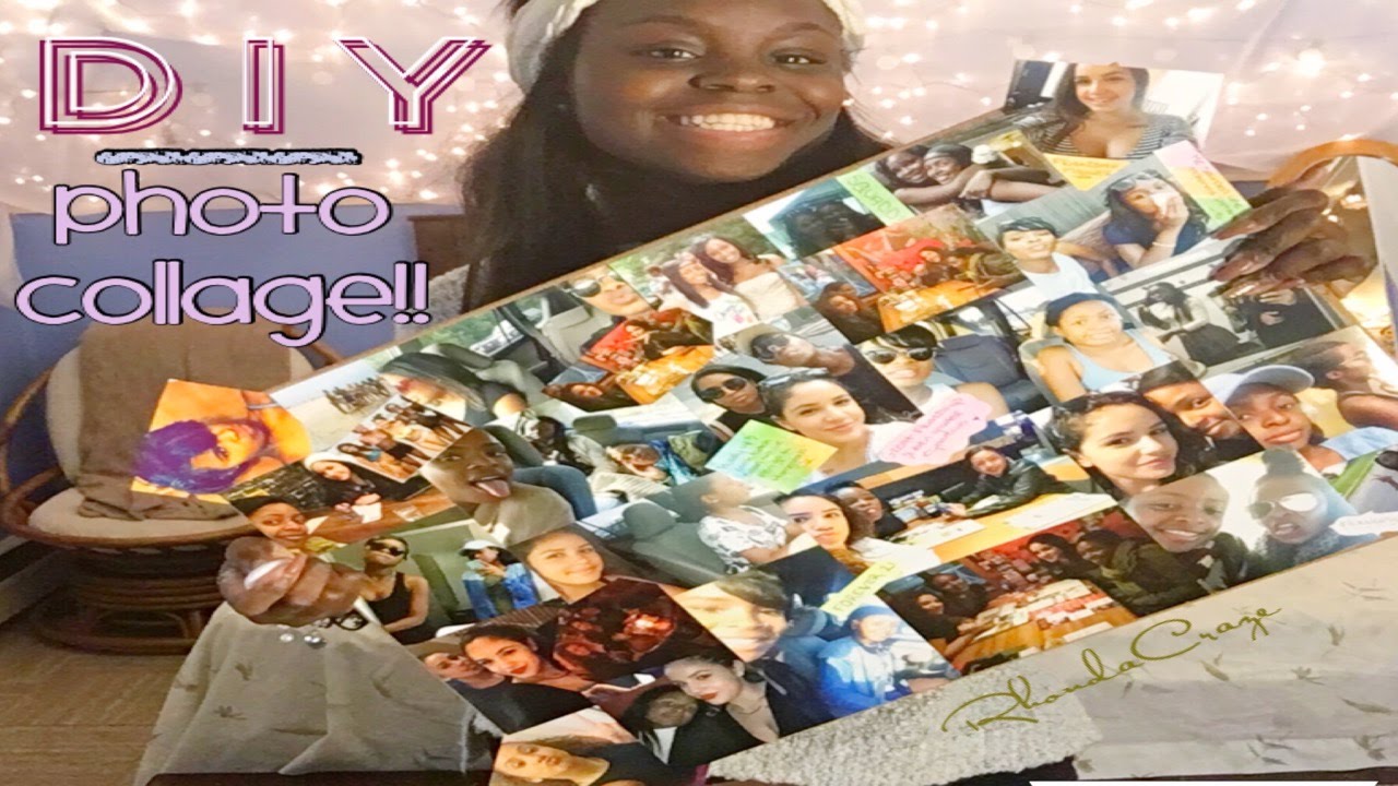 PICTURE | PHOTO COLLAGE DIY !!! - YouTube