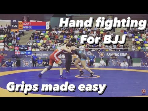 Hand Fighting for BJJ : Studying Canada’s Olympic Champ - YouTube