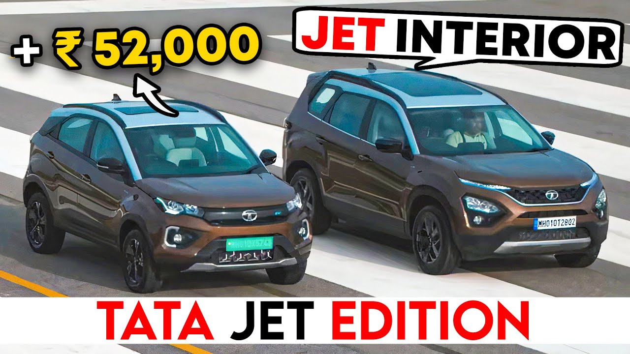 Tata का एक और Edition, JET EDITION | Tata Safari, Nexon, Harrier Jet ...