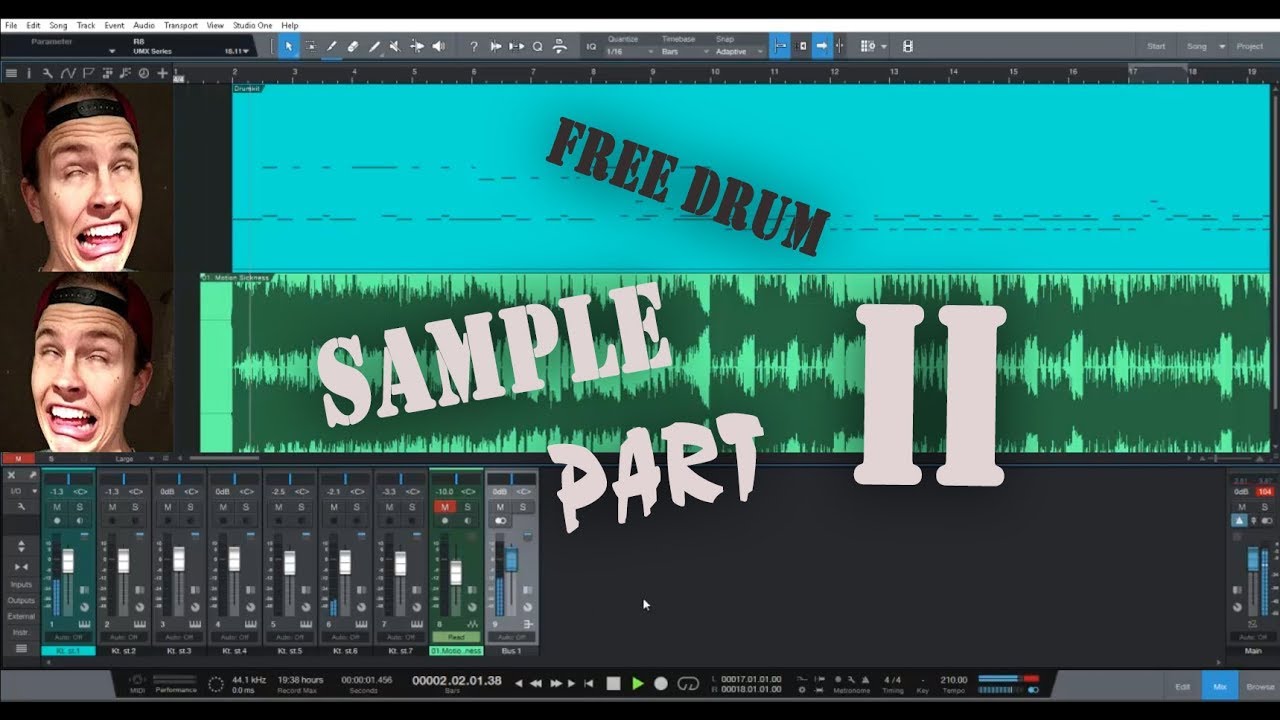 FREE POP PUNK DRUM SAMPLE!!!!! - YouTube