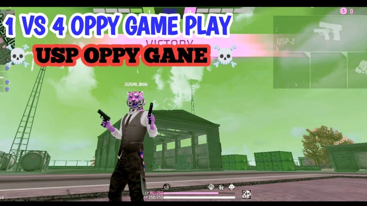 dubal usp oppy GANE challenge ☠️☠️🎯🎯 1 vs 4 challenge 🤯🎯 - YouTube