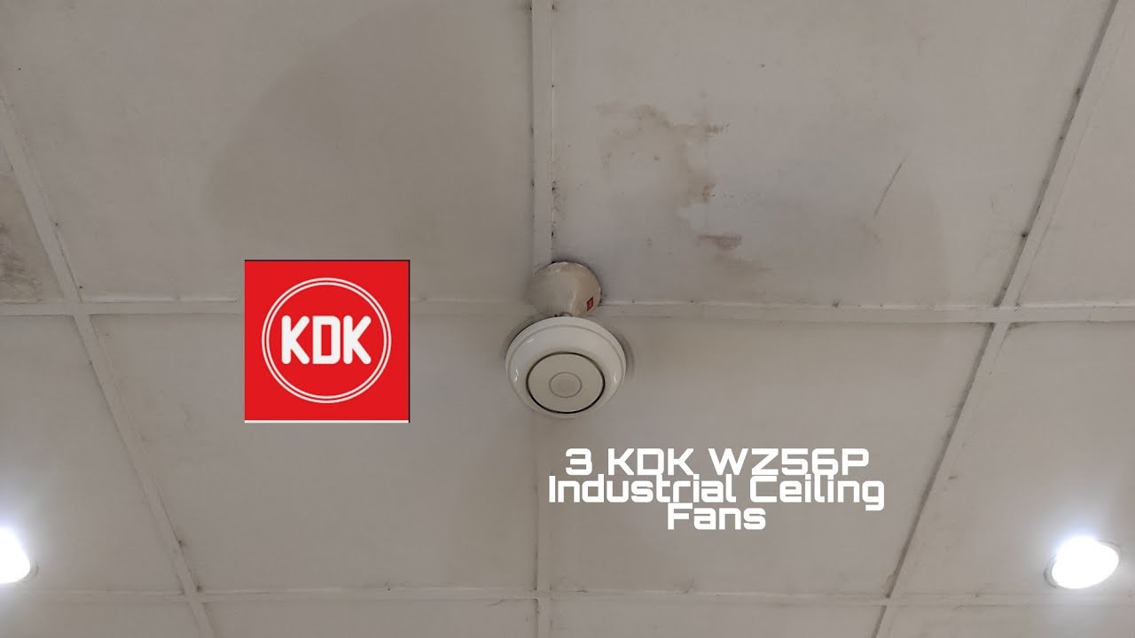 KDK Industrial Ceiling fans - YouTube