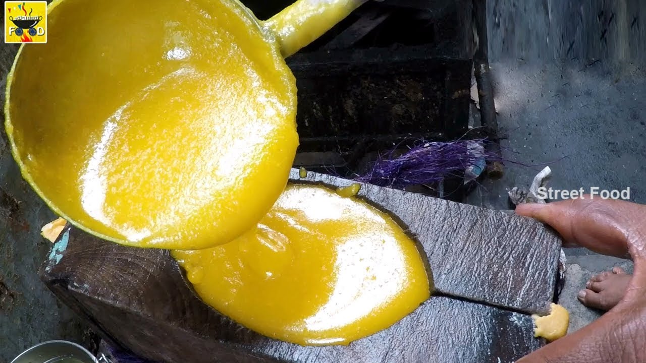 500 years Old Traditional Sweet Candy Making - Panchadara Chilakalu ...