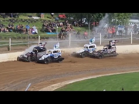 2023 Nz Stockcar Teams Champs Huntly Highlights. - YouTube