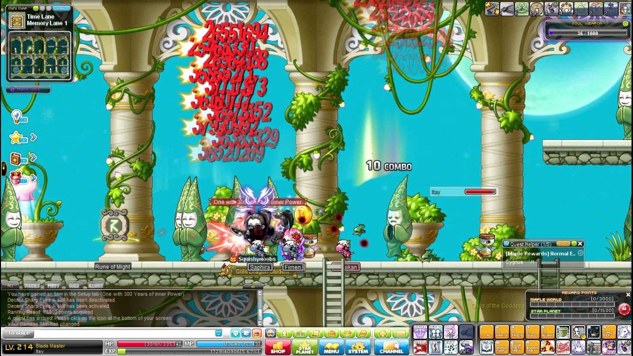 Bloody Dojo Damage Skin (Maplestory) - YouTube