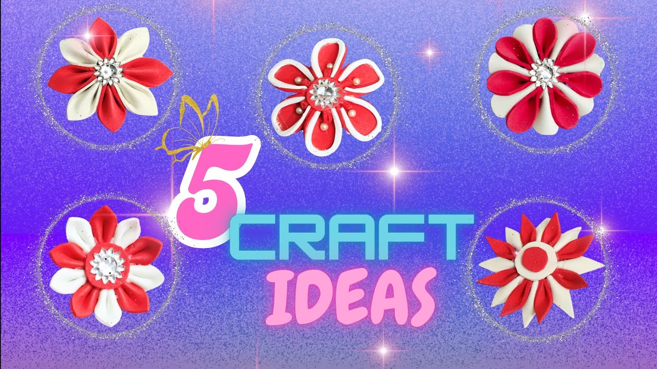 DIY | 5 Creative Ways to Use Foam Sheet | Eva Foam Sheet Craft Ideas ...