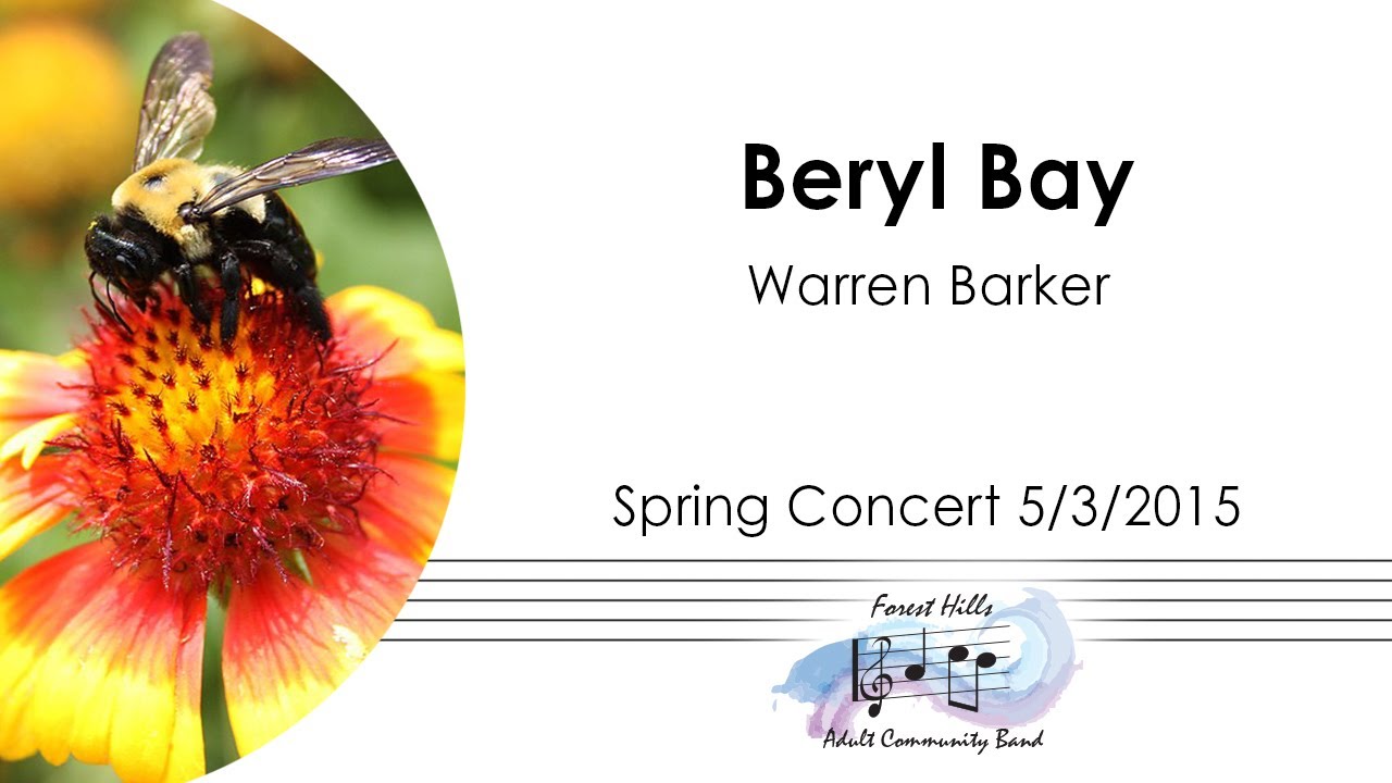 Beryl Bay | Warren Barker | Forest Hills Adult Community Band - YouTube