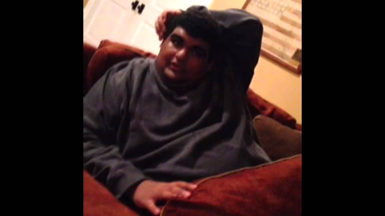 Fat kid screaming in terror of friendly dog. - YouTube