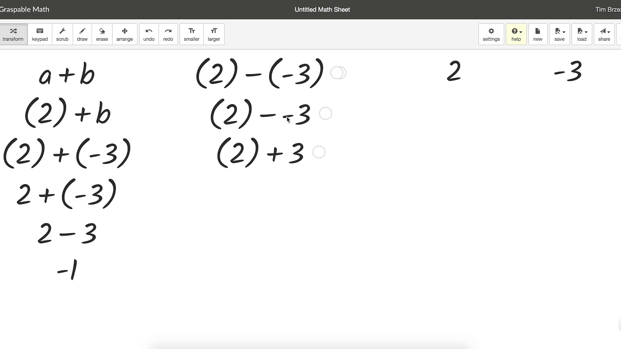 Graspable Math Now Defaults to Showing Parentheses for ALL CASES of ...