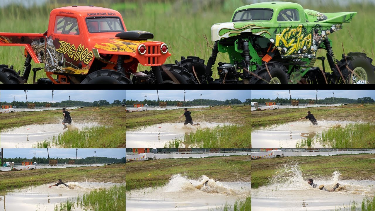 A MUDDY MESS - CCxRC CREATING THE VIDEO FOR LOSI LOS04024 KING SLING ...