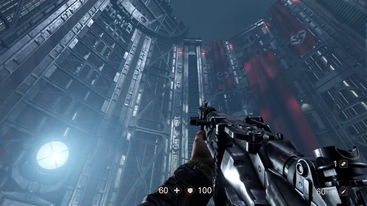 Wolfenstein II: The New Colossus FIND THE COMMAND CENTRE - PS4 PRO ...