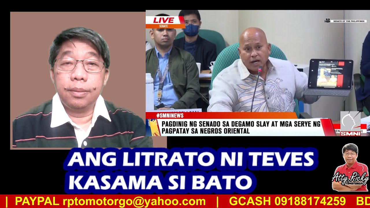 ANG LITRATO NI TEVES KASAMA SI BATO - YouTube