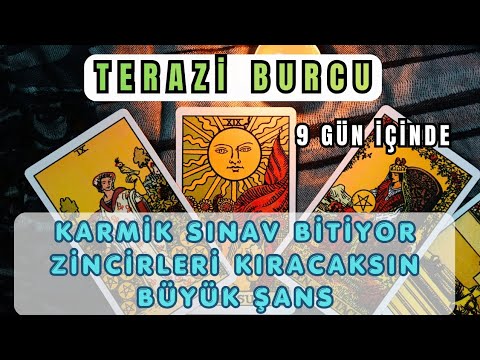 TERAZİ Burcu - 9 GÜN İÇİNDE 💦💦 #teraziburcu #haftalıktarotyorumu 