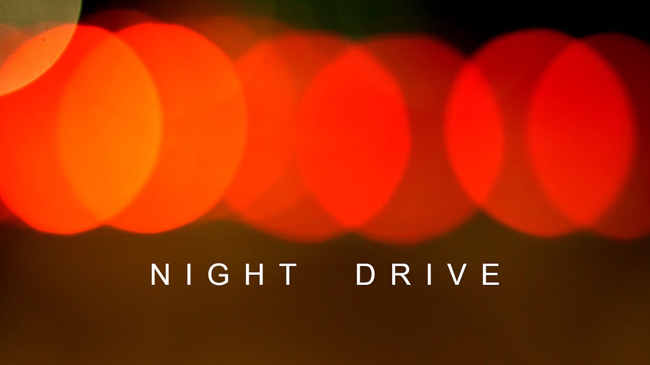 ASMR Night Drive - Blurry Lights Back Seat View (No Talking, No Music ...