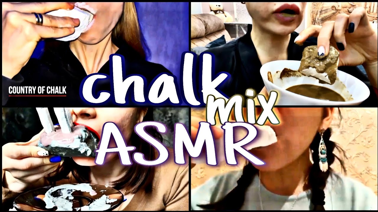 mix chalk ASMR ♥️ - YouTube