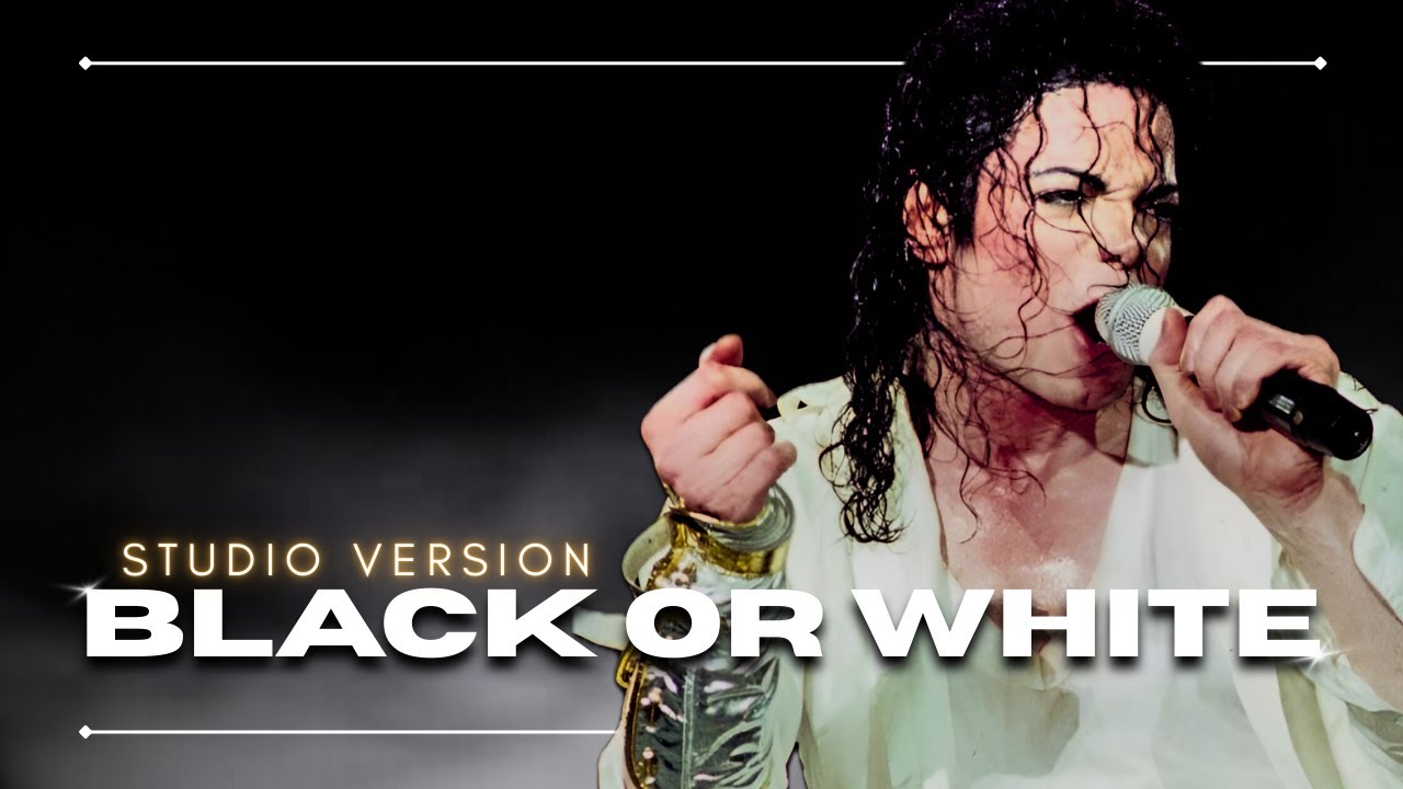 Michael Jackson - Black or White (Studio Recreation) | HIStory World ...