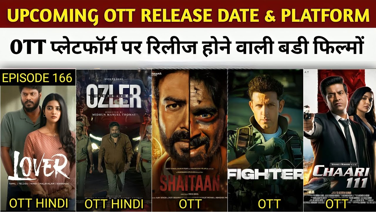 Upcoming OTT Release Movies Update | Yatra 2 OTT | Fighter OTT ...