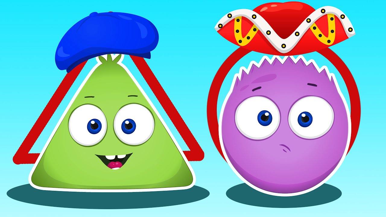 New Op and Bob | Learn Colors and Shapes | Kids Cartoons About ...