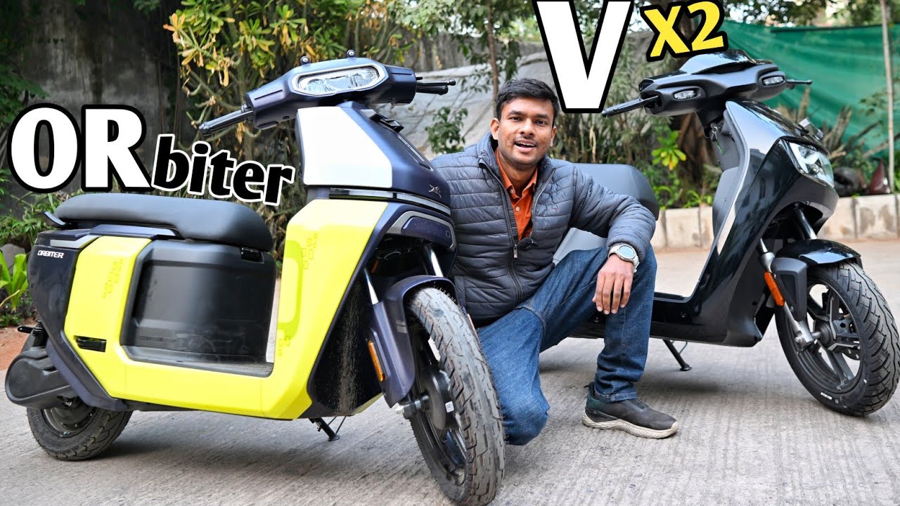 TVS Orbiter VS Vida VX2 Plus Comparison Detailed - YouTube