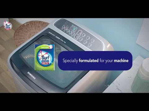 Surf excel Matic Powder | Top Load Washing Machine