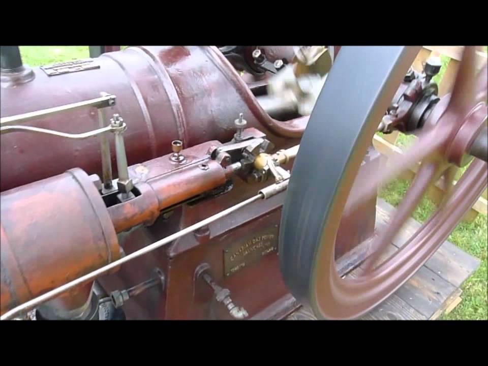 Gearless Olds Hit and Miss Gas Engine - YouTube