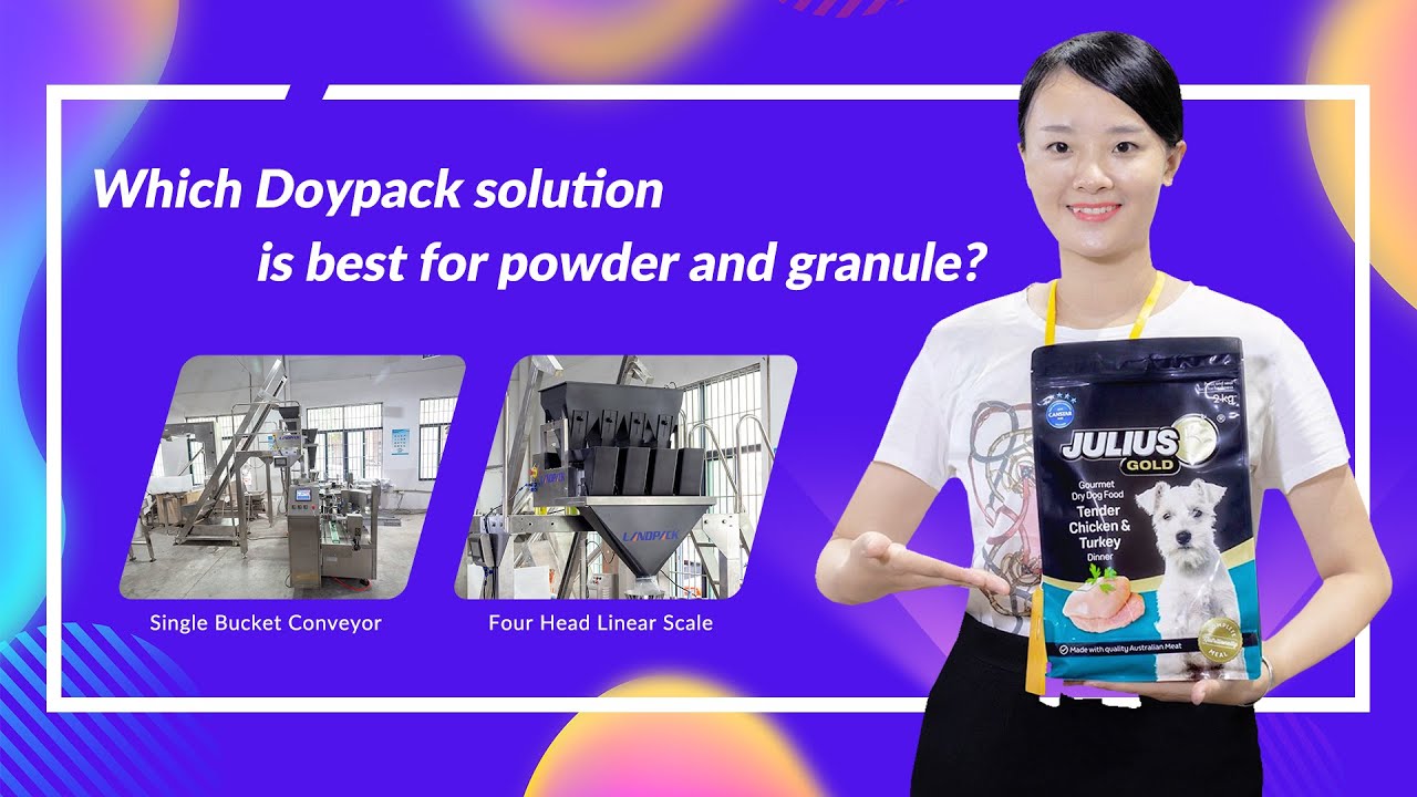 Which Doypack Solution is best for powder and franule? - YouTube