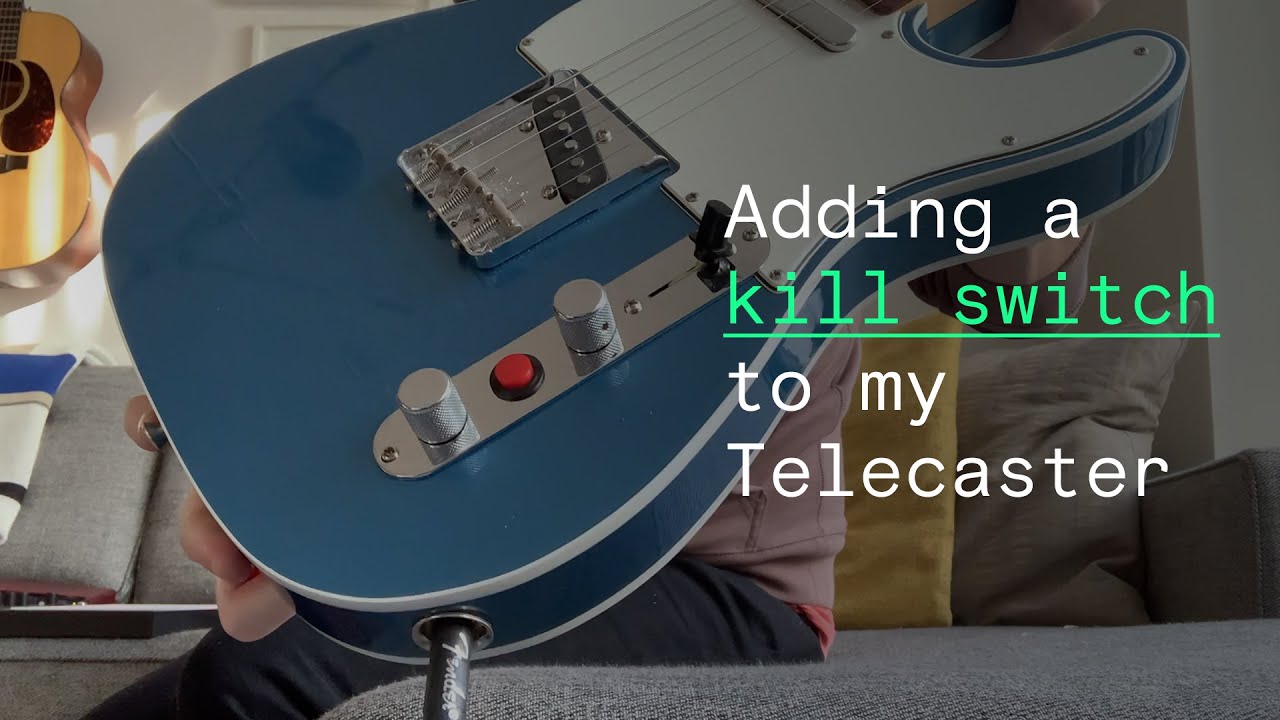 I added a kill switch to my Telecaster - YouTube