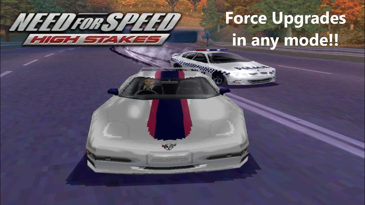 Need for Speed High Stakes: Complete Edition (PSX) - Force Upgrades in ...