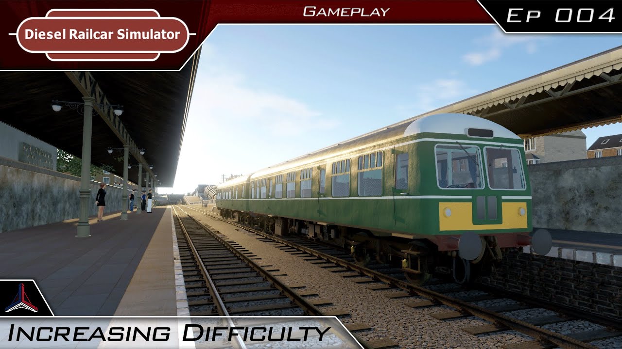 Increasing Difficulty | Diesel Railcar Simulator (Early Access) | #004 ...