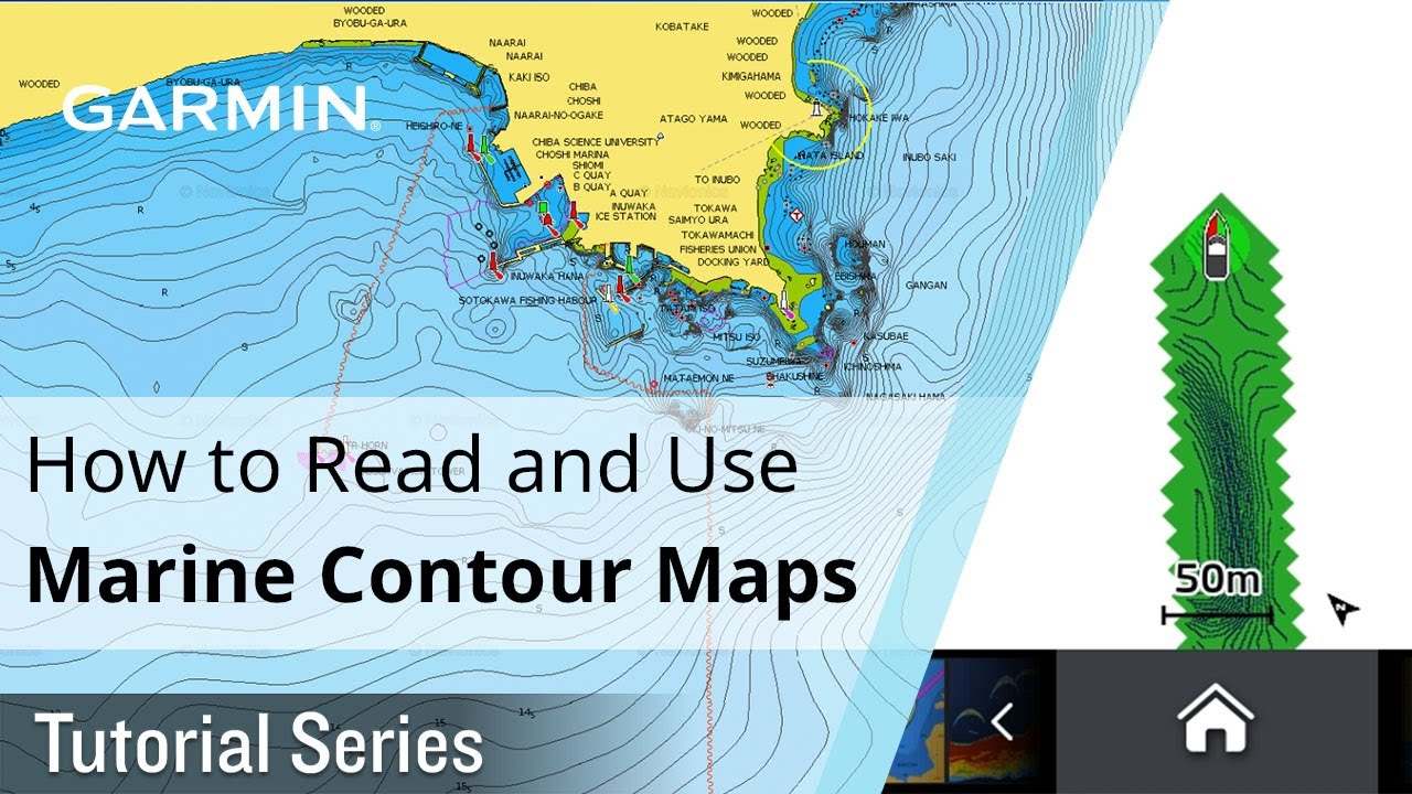 Tutorial - How to Read and Use Marine Contour Maps - YouTube