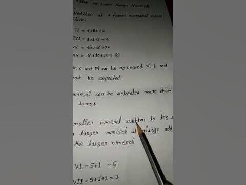 Maths-Class 4- Chapter 2 - Roman Numerals- Part 1- Ashish Yadav - YouTube