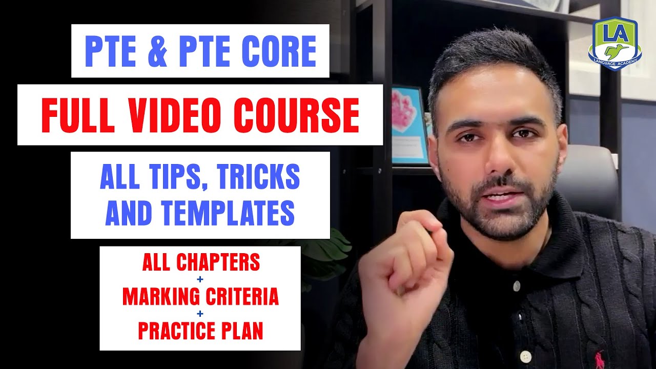 PTE & PTE Core Online Video Course 2024 | Language Academy PTE NAATI ...