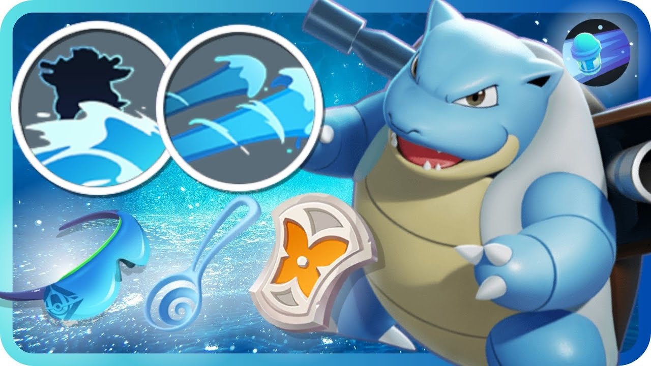 🐢This is my Absolute Favorite BLASTOISE BUILD ||🏆PokemonUnite Best ...