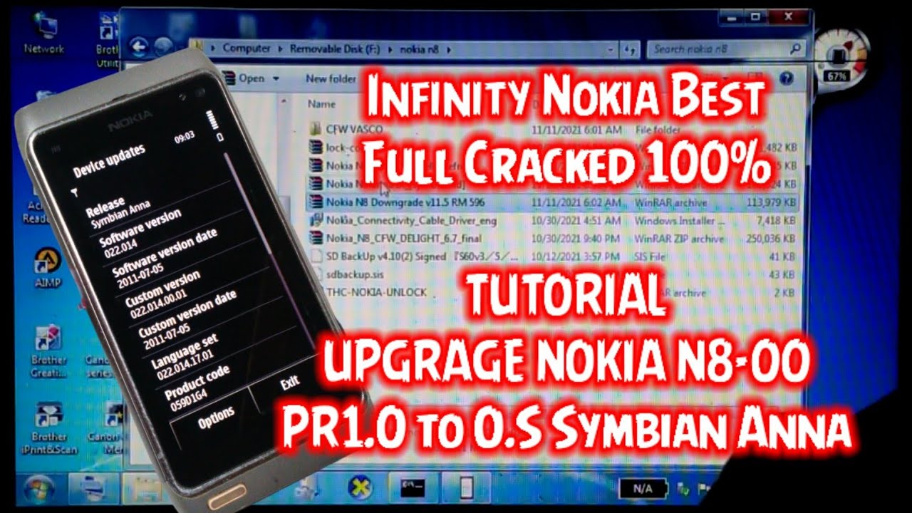 Nokia Infinity BEST v1.50 Crack - Tutorial UPGRADE NOKIA N8-00 Symbian ...
