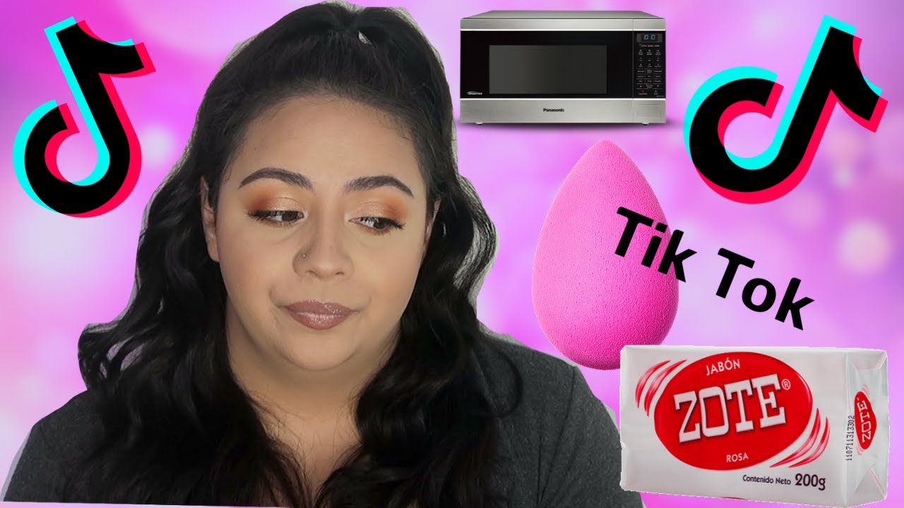 Testing Viral Tik Tok Makeup Hacks and Food Hacks Review - YouTube