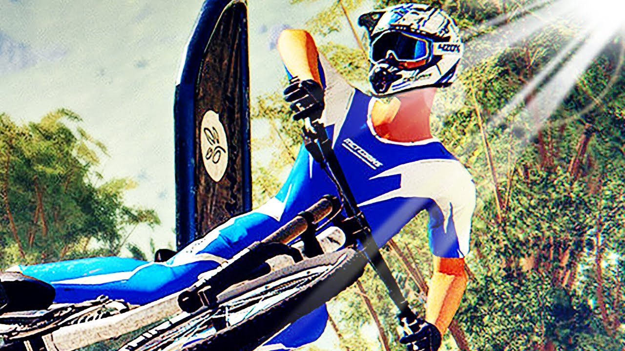 Descenders but... I Prove That I'm Better at Bike Stunts! (Descenders ...