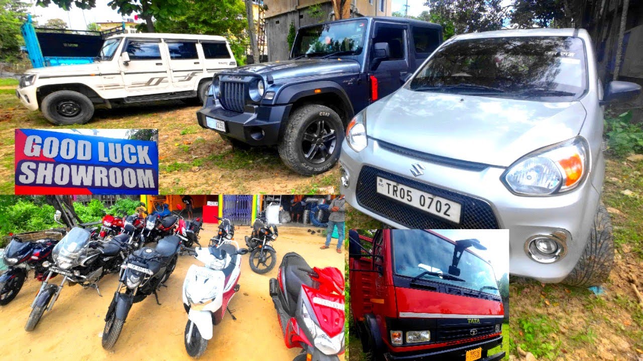 new mahindra thar Good Luck used car & bike sale dharmanagar/jld vlog ...