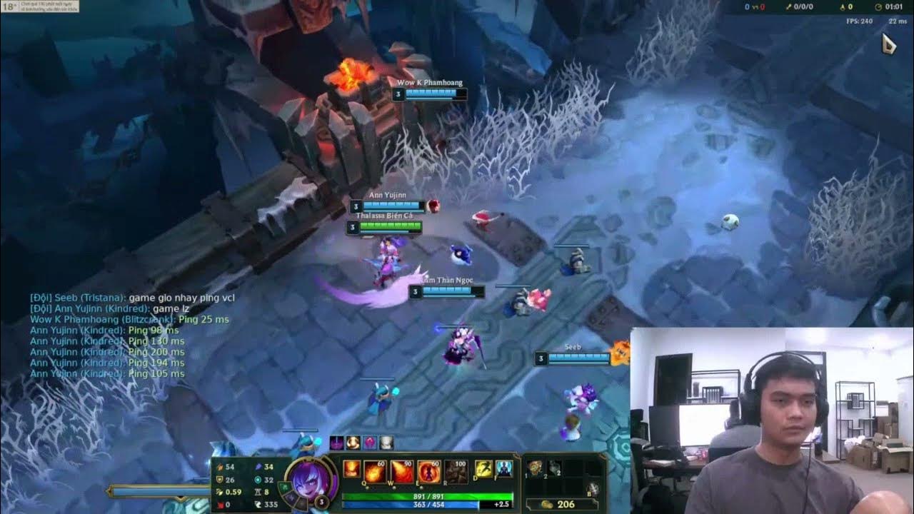 Nhat Tien's skill phases in the game LOL#5 - YouTube