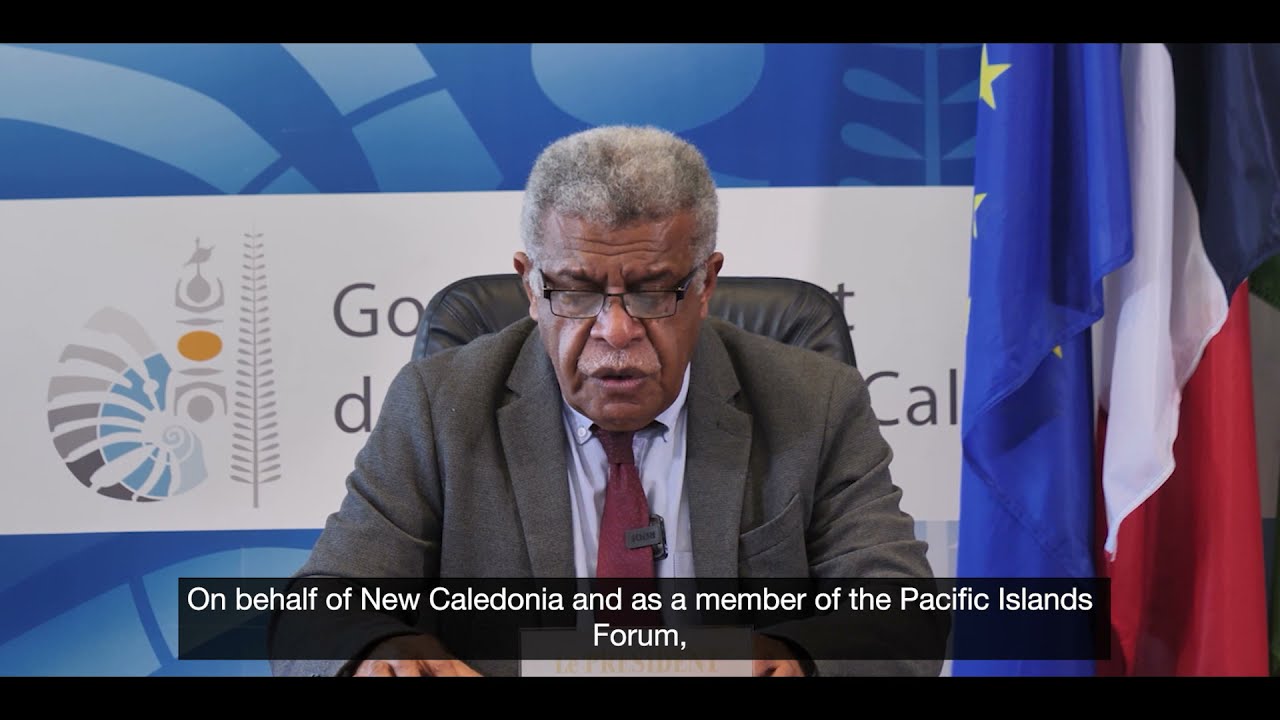 President of New Caledonia, H E Louis Mapou on COP 26 - YouTube