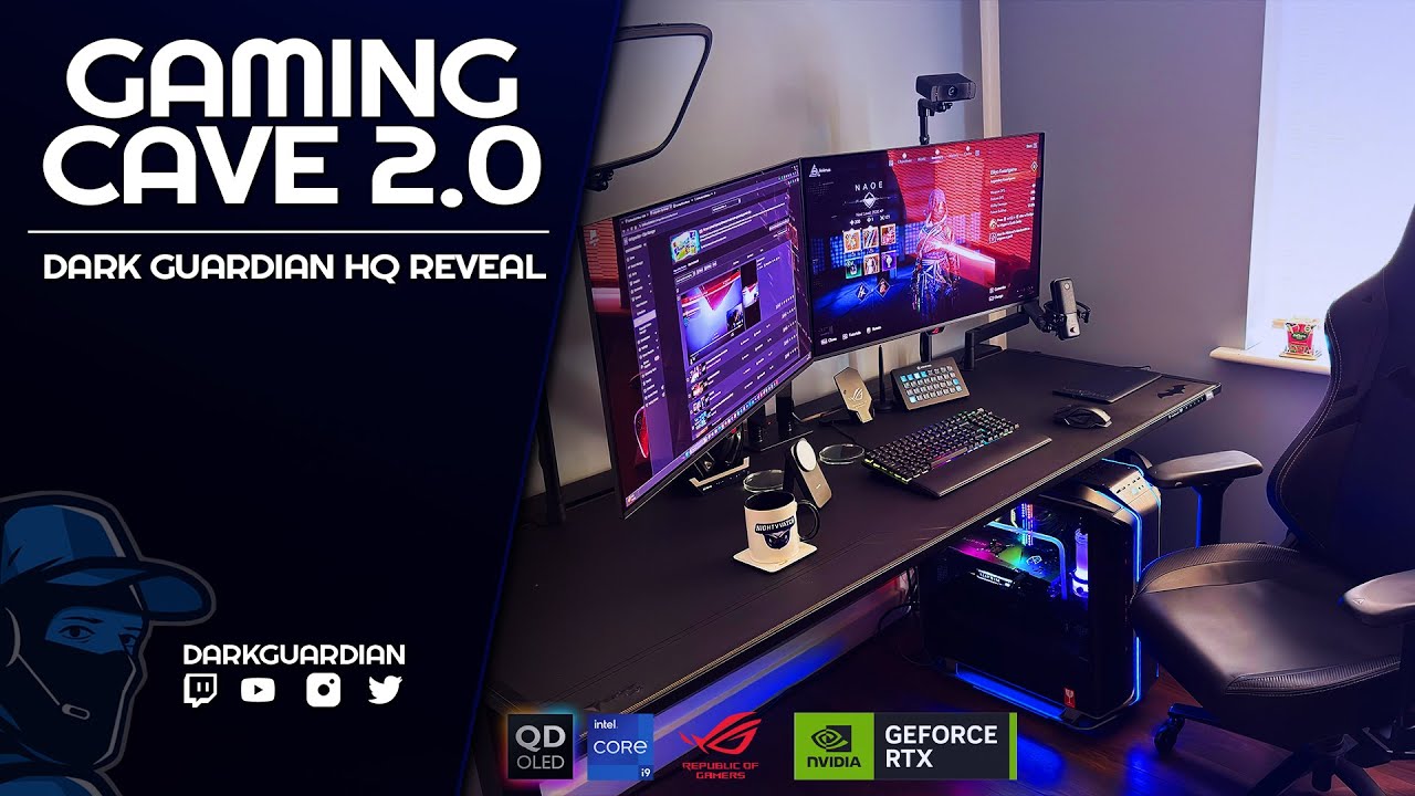 Ultimate Gaming Cave Tour 2025 | Dream Streaming Setup Reveal - YouTube